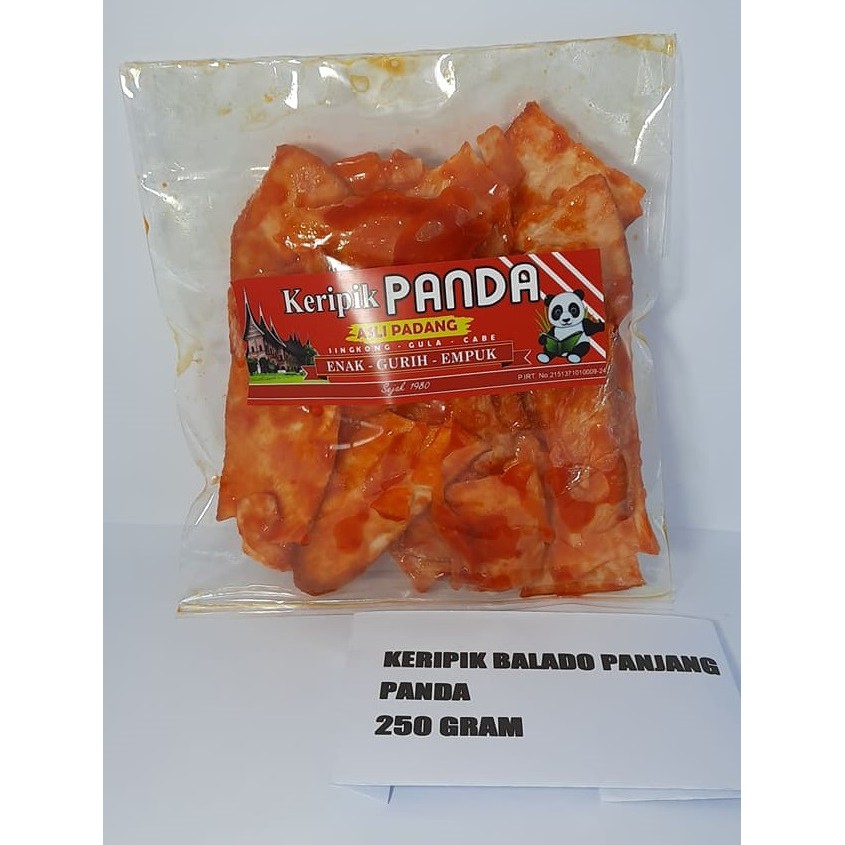 Long Balado Chips/Round Panda Typical Of Padang 250 Grams | Shopee Malaysia