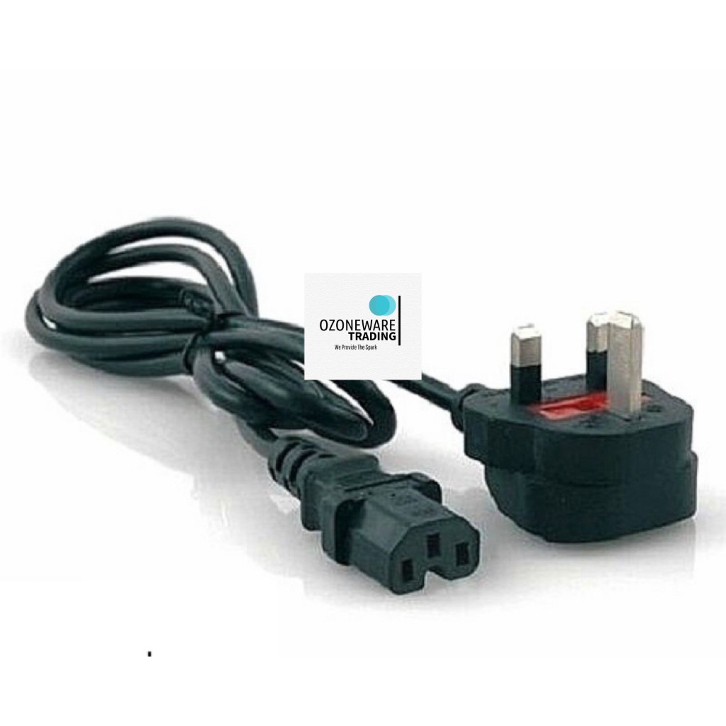 SUM Kettle Cord 3 Pin Plug Malaysia 13A Power Supply | Shopee Malaysia