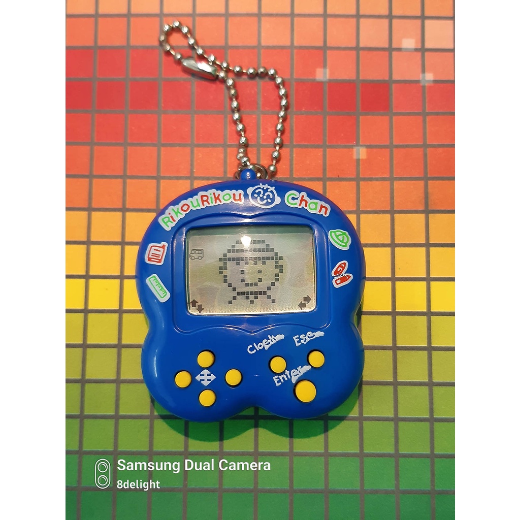 Vintage Rikou Rikou Chan Digital Nano Vpet Virtual Pet 97-98 懷舊古董 古惑仔 育成 電子雞 寵物機 Digimon ...
