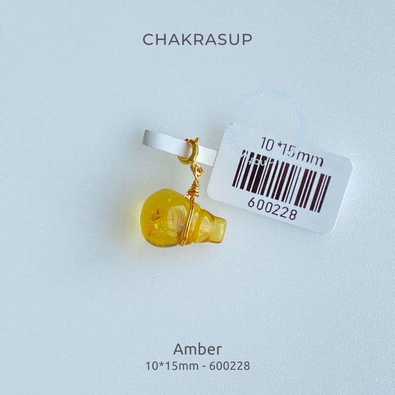 【ACTUAL UNIT】Natural Amber Charm/Pendant (天然琥珀小滴流/吊坠) | Shopee Malaysia