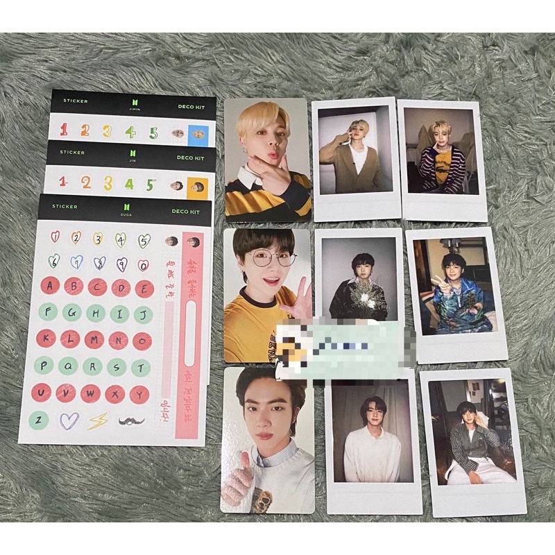 Bts DECO KIT SUGA JIMIN JIN | Shopee Malaysia