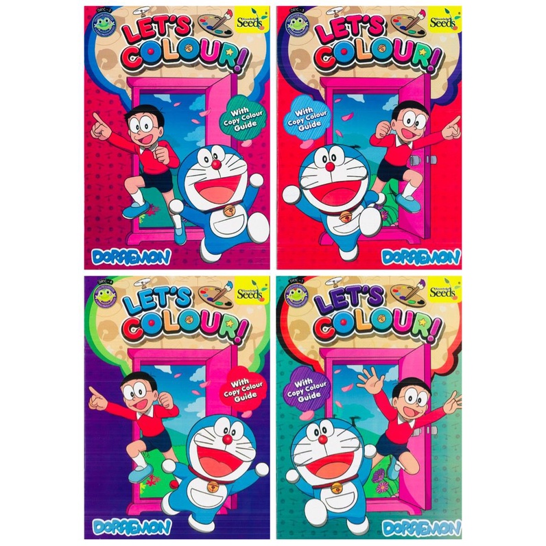 TOAD BOOKS : DORAEMON LET'S COLOUR ( DR1C ) | Shopee Malaysia