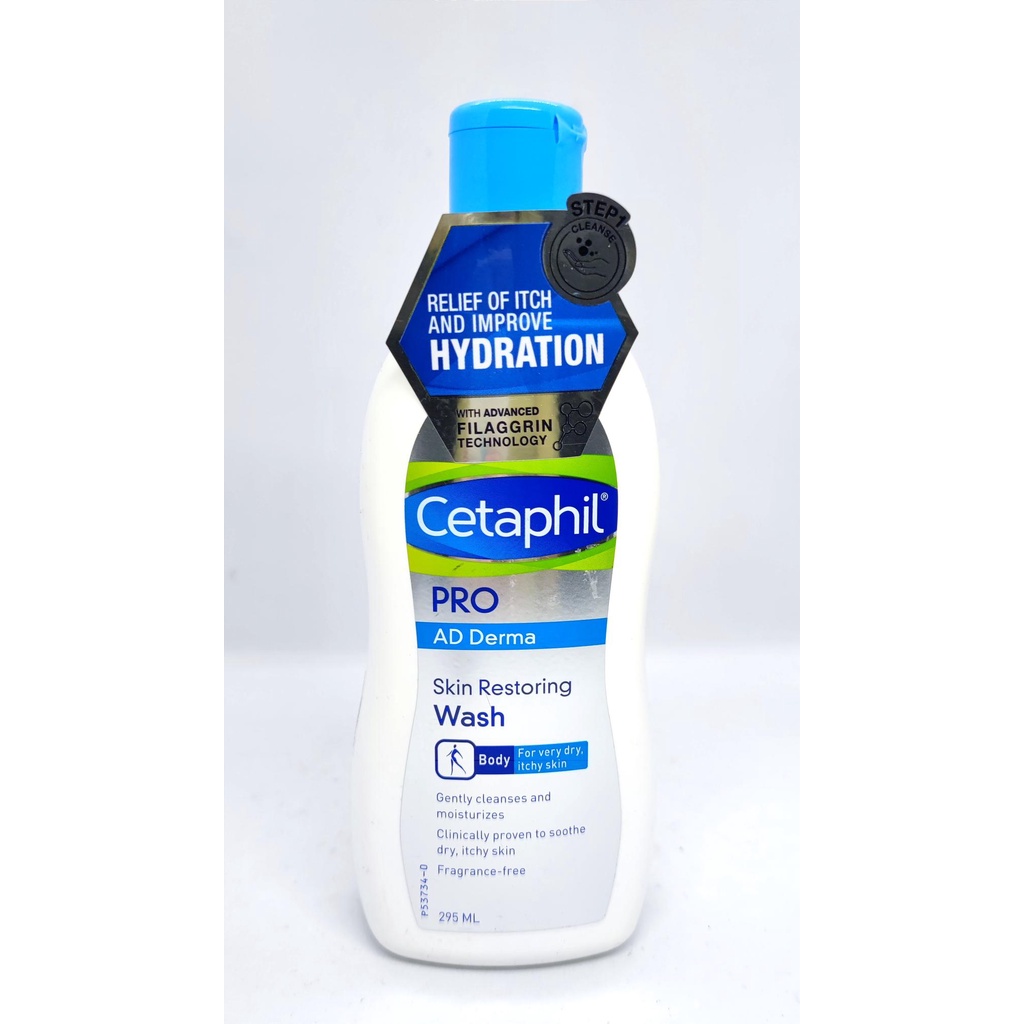 Cetaphil PRO AD Derma Skin Restoring Wash 295ml | Shopee Malaysia