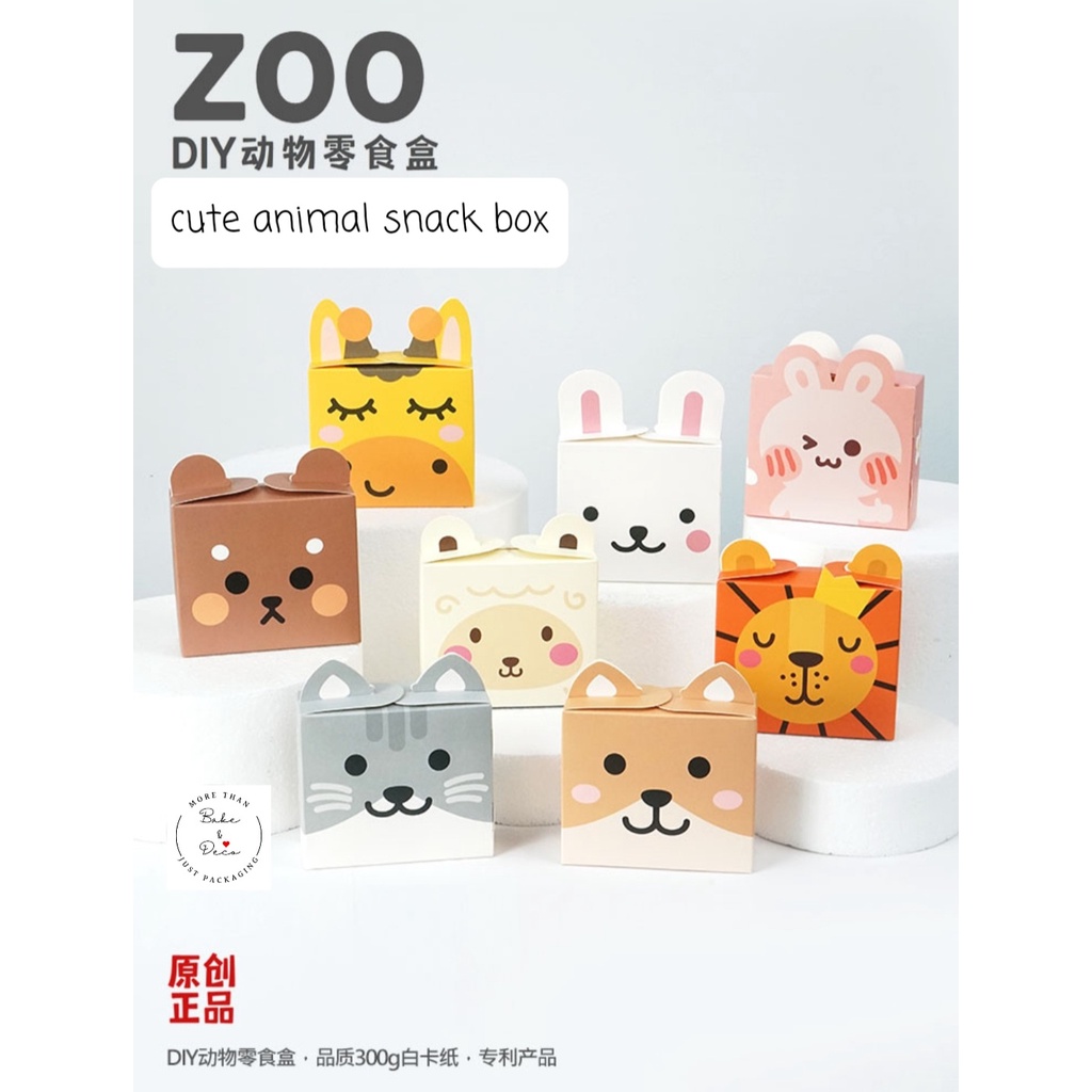 🔥[Ready Stock] NEW Small Snack Box / Pastries / Candy Box🔥 | Shopee ...