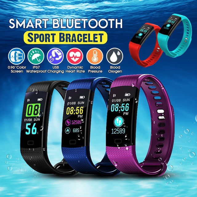 READY STOCK Smart Watch / FITNESS TRACKING, JAM FIT, JAM KESIHATAN ...