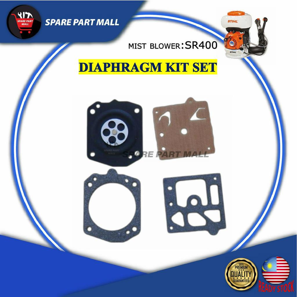 STIHL MISTBLOWER (SR400): DIAPHRAGM KIT SET/MESIN PAM RACUN KNAPSACK ...