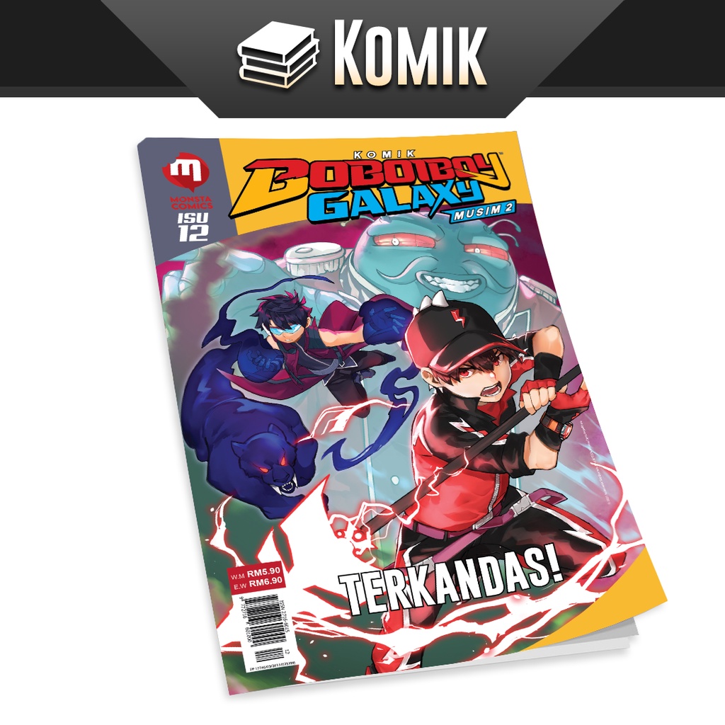 [KK] ANIMONSTA STUDIOS Komik BoBoiBoy Galaxy Musim 2: Isu 12 “TERKANDAS ...
