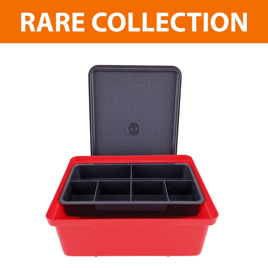 🔴RARE STOCK🔴 Tupperware Fun Keeper Lunch Box Multi Purpose With Tray ...