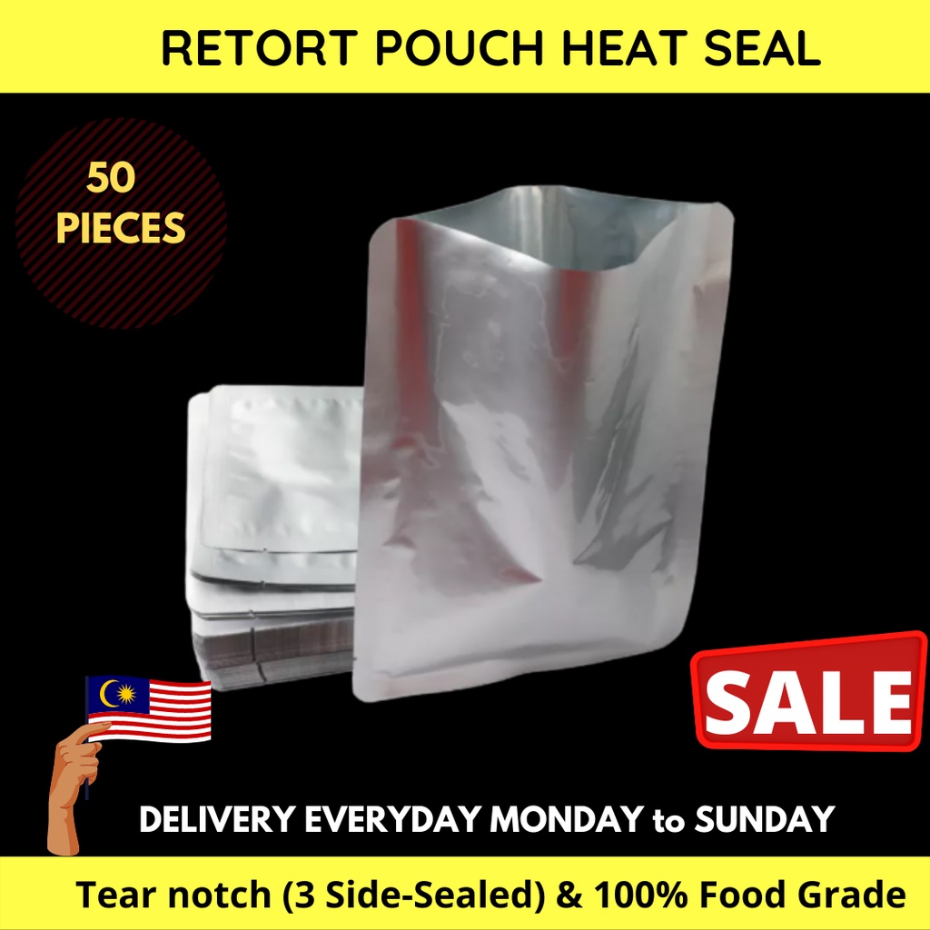 Aluminium Retort Pouch/Aluminium Food bag /Foil 3 Side Sealed Bag ...