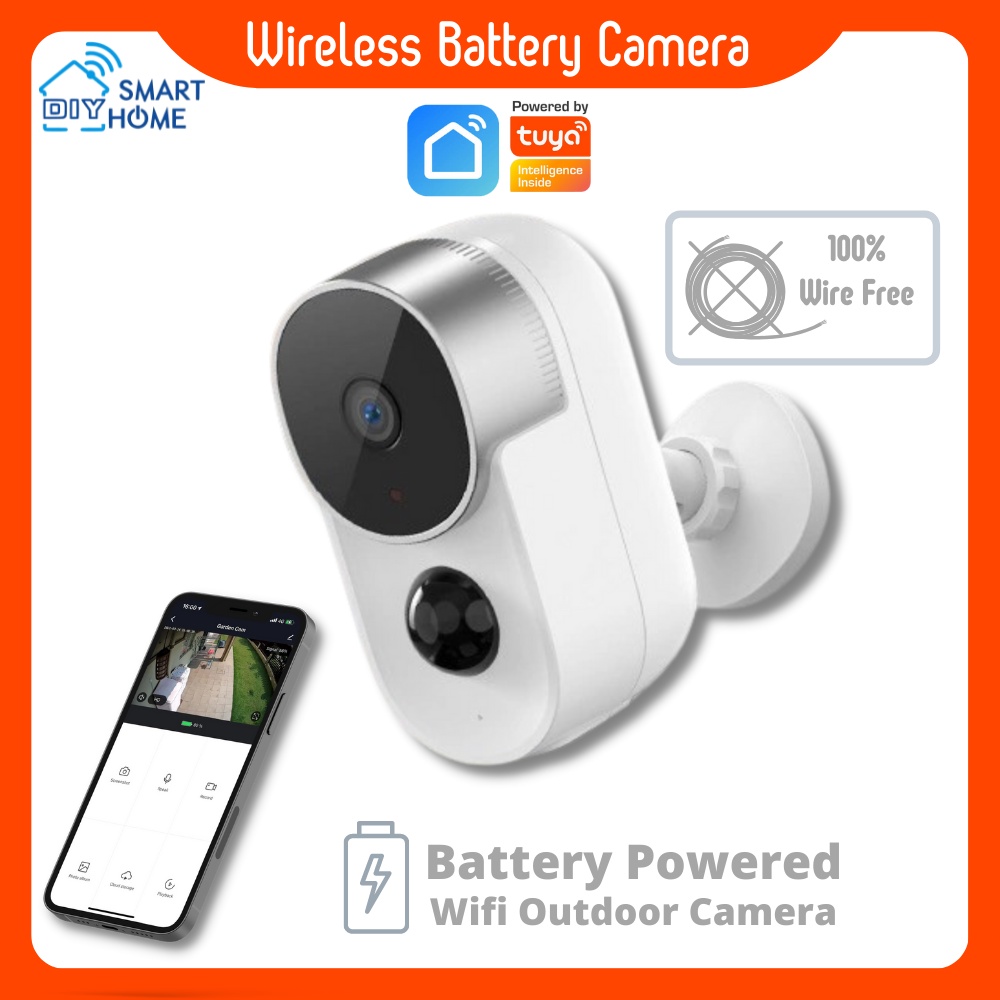 MOGI Tuya Wifi Smart Outdoor CCTV Wire Free Battery Camera 1080P Full ... MOGI Tuya Wifi Smart Outdoor CCTV Wire Free Battery Camera 1080P Full ...
