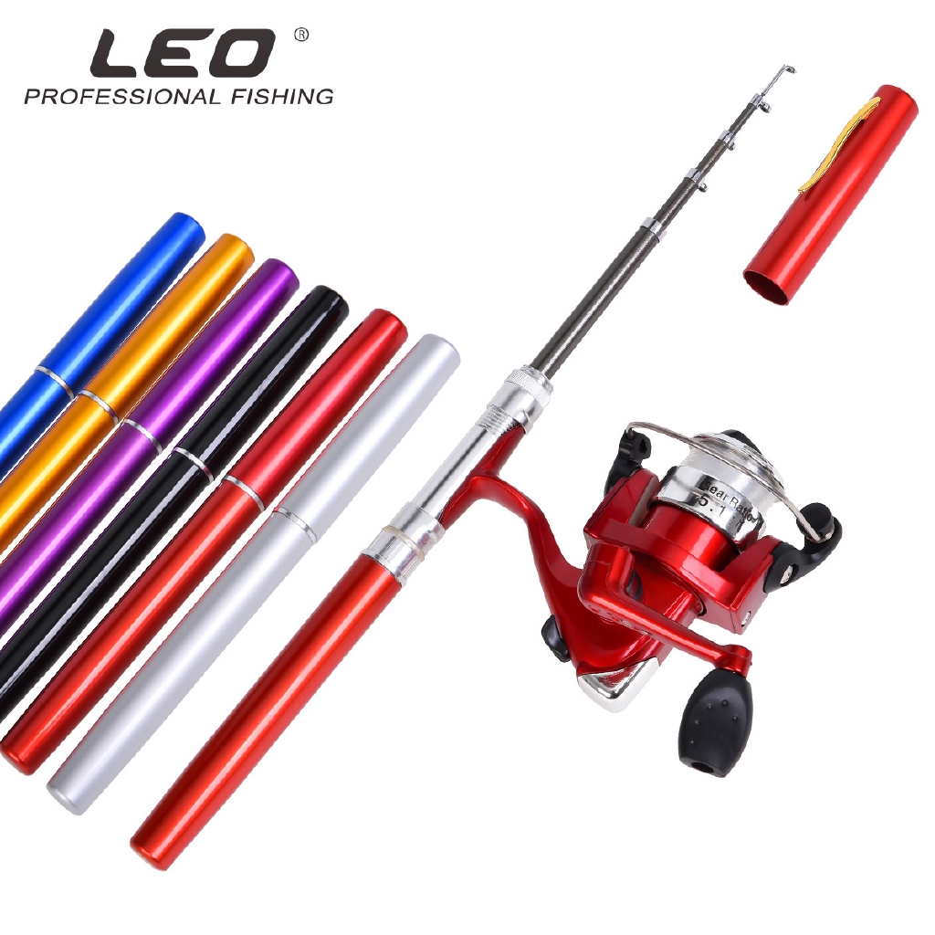 Mini Fishing Rod Set Spinning Reel Pocket Fishing Accessories Kit ...