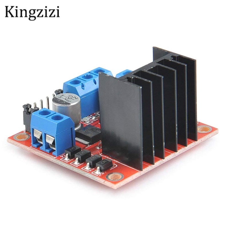 L298N driver board module L298 stepper motor smart car robot breadboard ...