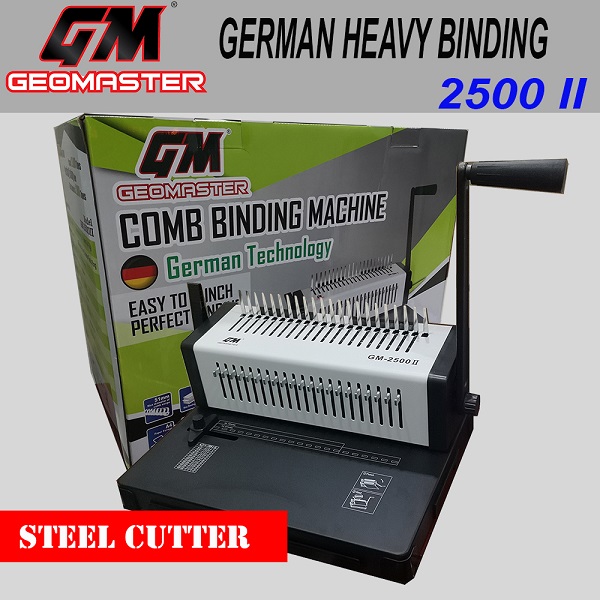 GEOMASTER HEAVY DUTY BINDING MACHINE GM 2500 II | Shopee Malaysia
