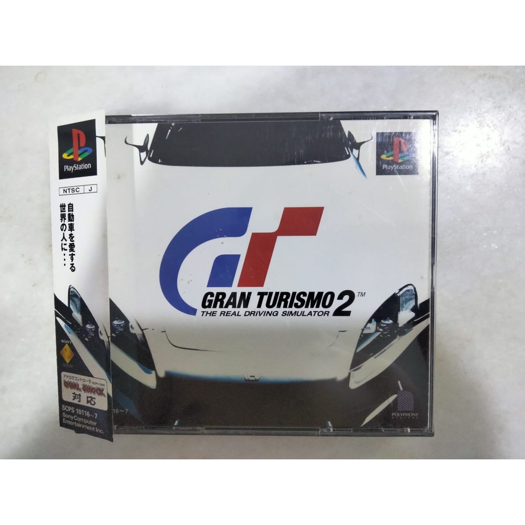 [USED] PSX / PS / PS1 GRAN TURISMO 2 / PS1 GT2 (JAPANESE VERSION) | Shopee Malaysia