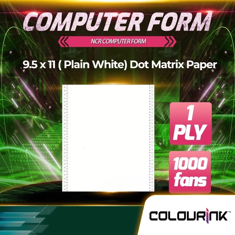 ColourInk NCR Computer Form 1 Ply ｜1 Ply 2UP｜2Ply｜2 Ply 2UP｜3 Ply｜3 Ply ...