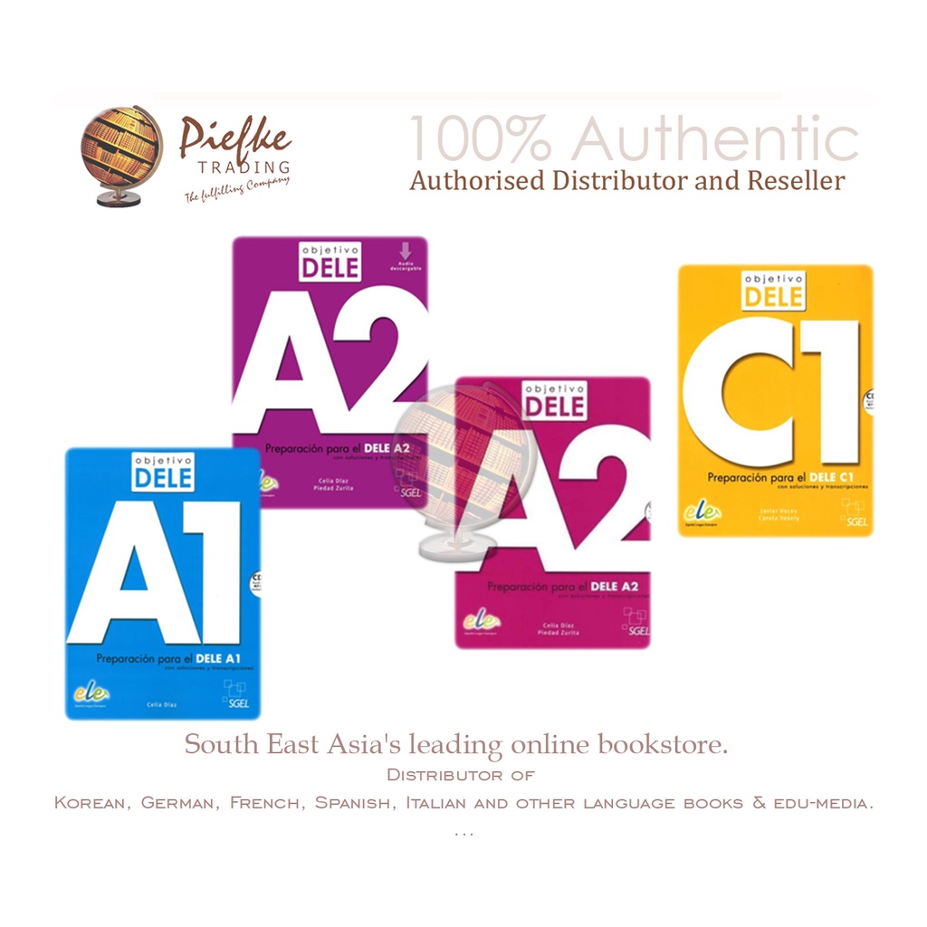 Objetivo DELE A1, A2, C1: student book, Audio-Audio:9788497789592: ...