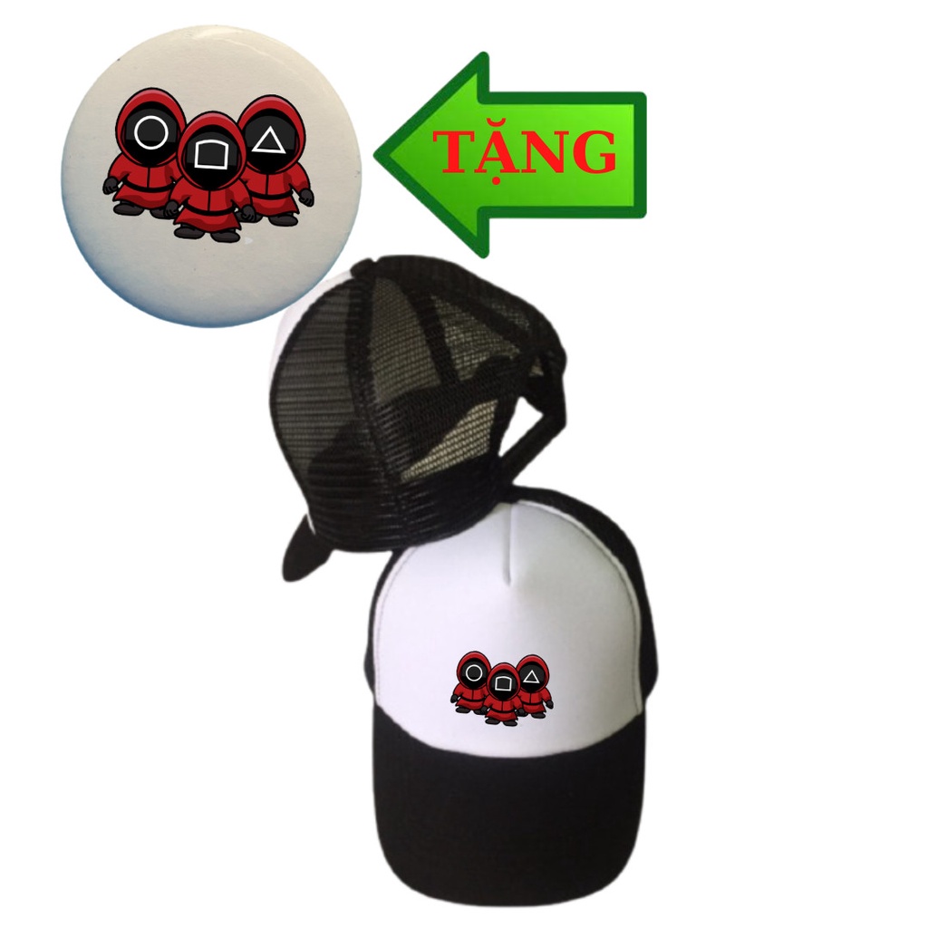 Squid game cap for children, Squidgame badge | Shopee Malaysia