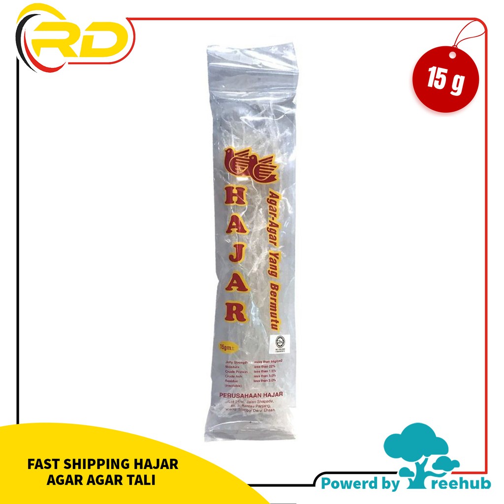 HAJAR AGAR AGAR TALI 15G(Muslim Produk) | RD-E Mart | Shopee Malaysia