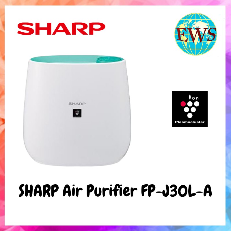 SHARP Air Purifier FP-J30L-A Plasmacluster technology against viruses ...