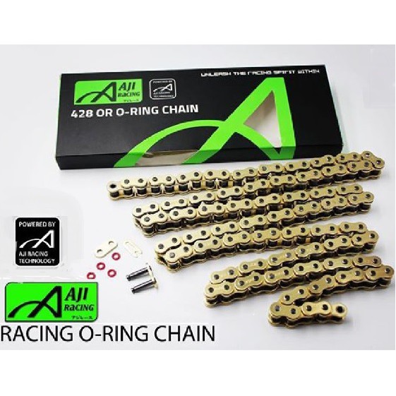 Y15ZR Y15 FZ150 RS150 LC135 Y125ZR LAGENDA115 RANTAI AJI CHAIN AJI 428H ...