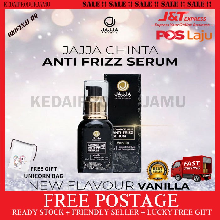🔥READY STOCK🔥 JAJJA HAIR VANILLA SERUM ANTI FRIZZ By Jajja Chinta ...