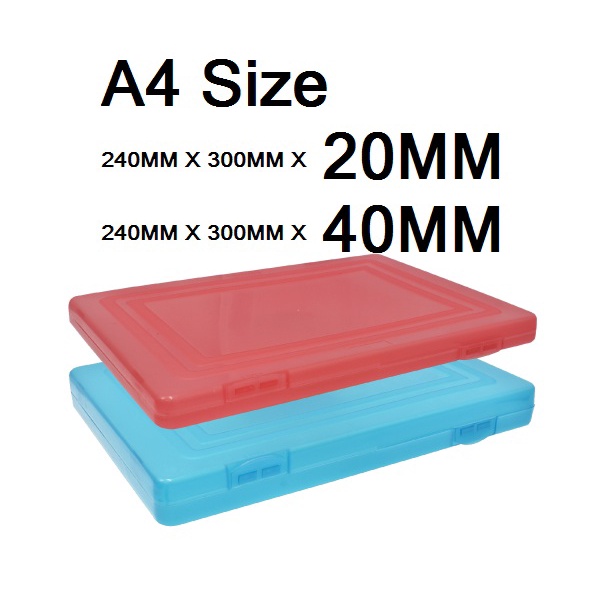 A4 Document Case Bekas Plastik 20MM A4 U-9812 40MM DC-VP4848 | Shopee ...