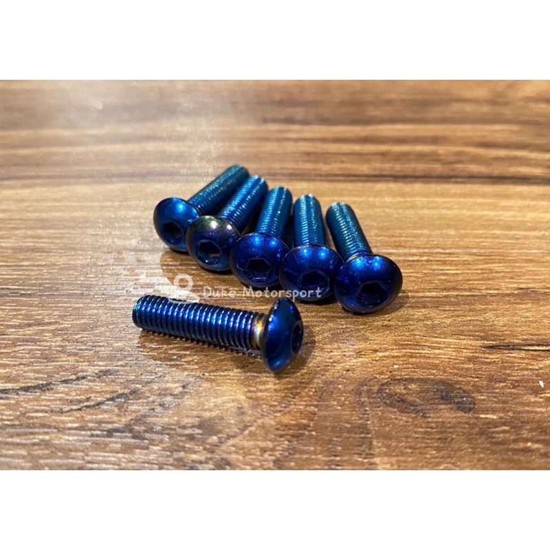 Titanium Screw Steering Wheel Screw Nut Universal Titanium Steering ...