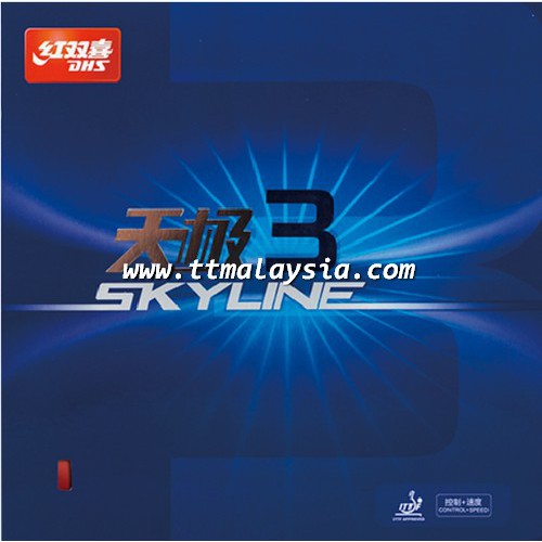 DHS Skyline 3 Pimple In Table Tennis Rubber | Shopee Malaysia