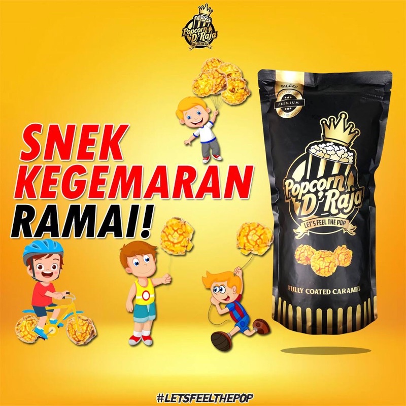 🔥READY STOCK🔥 Popcorn D’Raja Premium | Shopee Malaysia