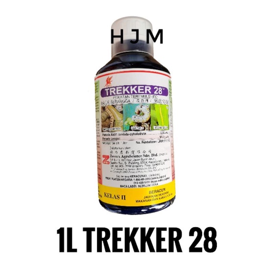OFFER ZEENEX TREKKER 28 (1L) lambda-cyhalothrin / Racun Serangga Insecticide / sama macam Karate ...