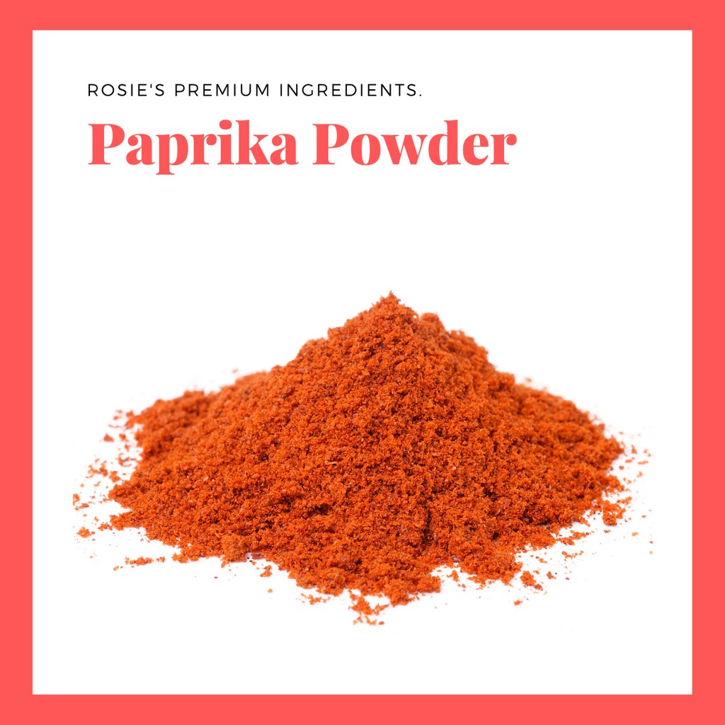 500g/1kg Paprika powder | serbuk paprika | 辣椒粉 | Halal Keto Ingredient ...