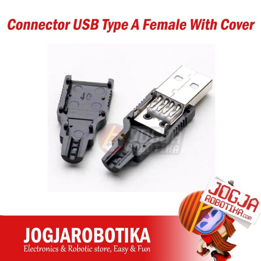 Usb Type A Male Connector with Cover | Shopee Malaysia