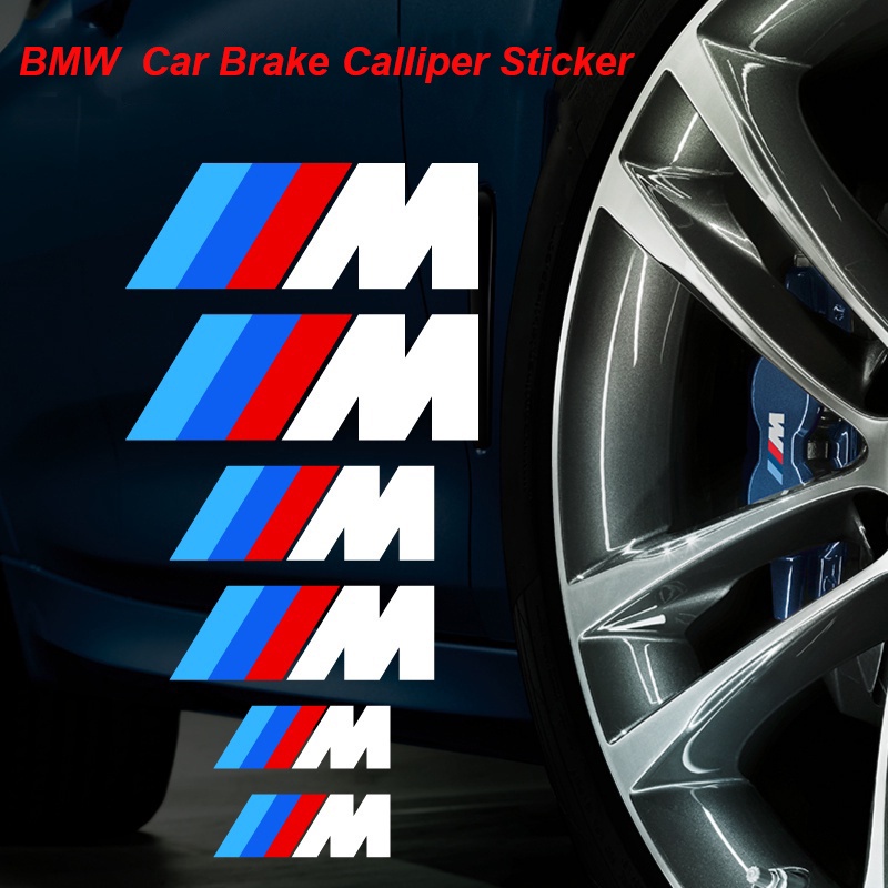 《READY STOCK》BMW M caliper sticker high temperature resistant brake ...