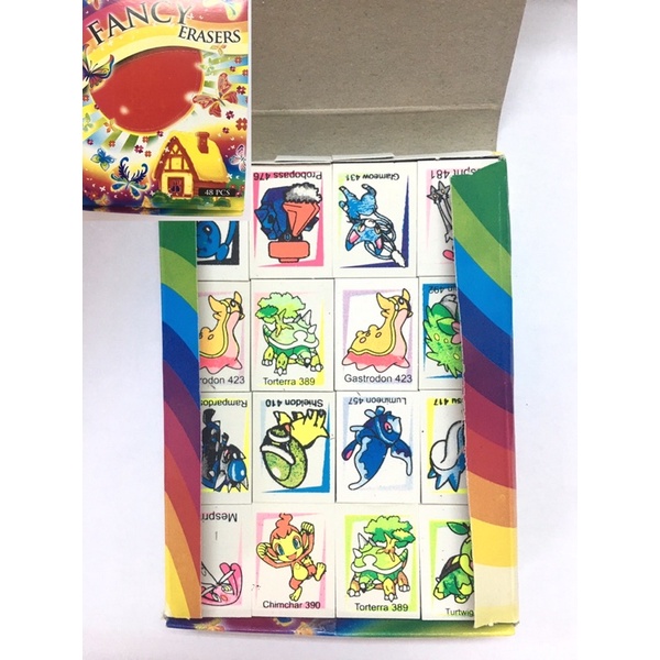 Pokemon Go Eraser /Fancy Eraser / Rubber 48pcs (1box) | Shopee Malaysia