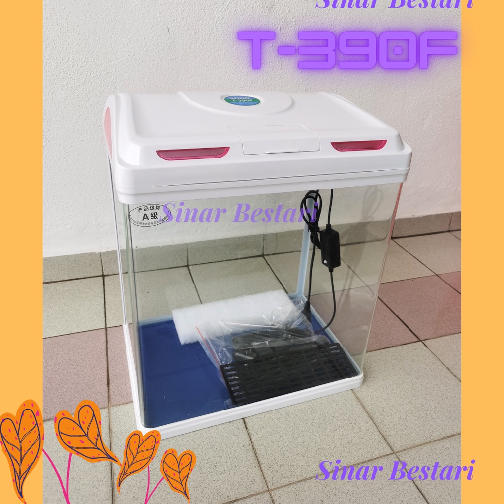 SOBO Mini Aquarium Set T-240F T-290F pam filter Led Light lamp Neon GOLDFISH GUPPY T240F tetra ...