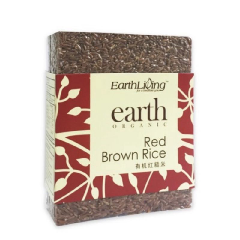 Earth Living Organic Red Brown Rice 900g | Shopee Malaysia