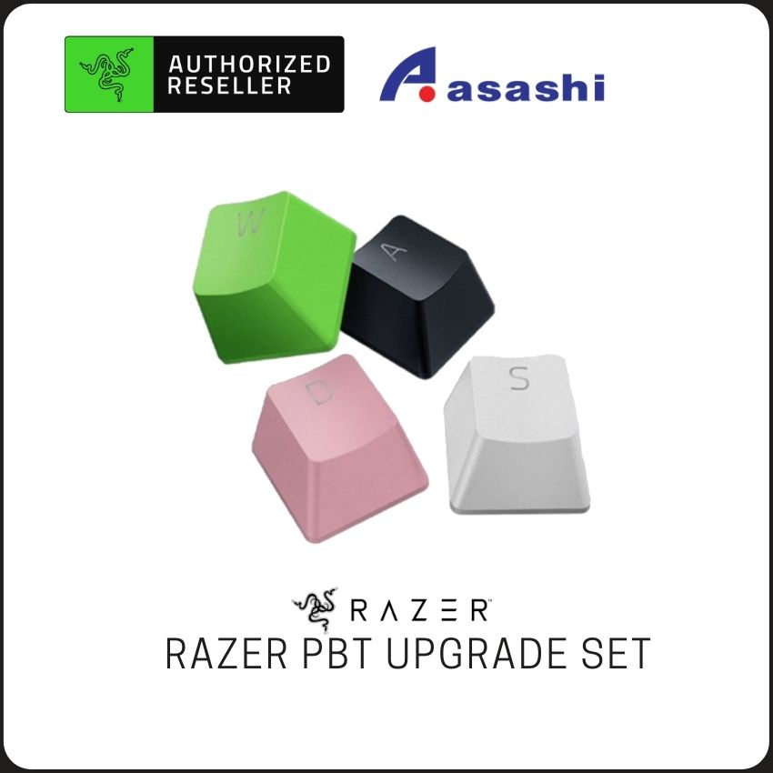 Razer Doubleshot PBT Keycap Upgrade Set for Mechanical & Optical ...