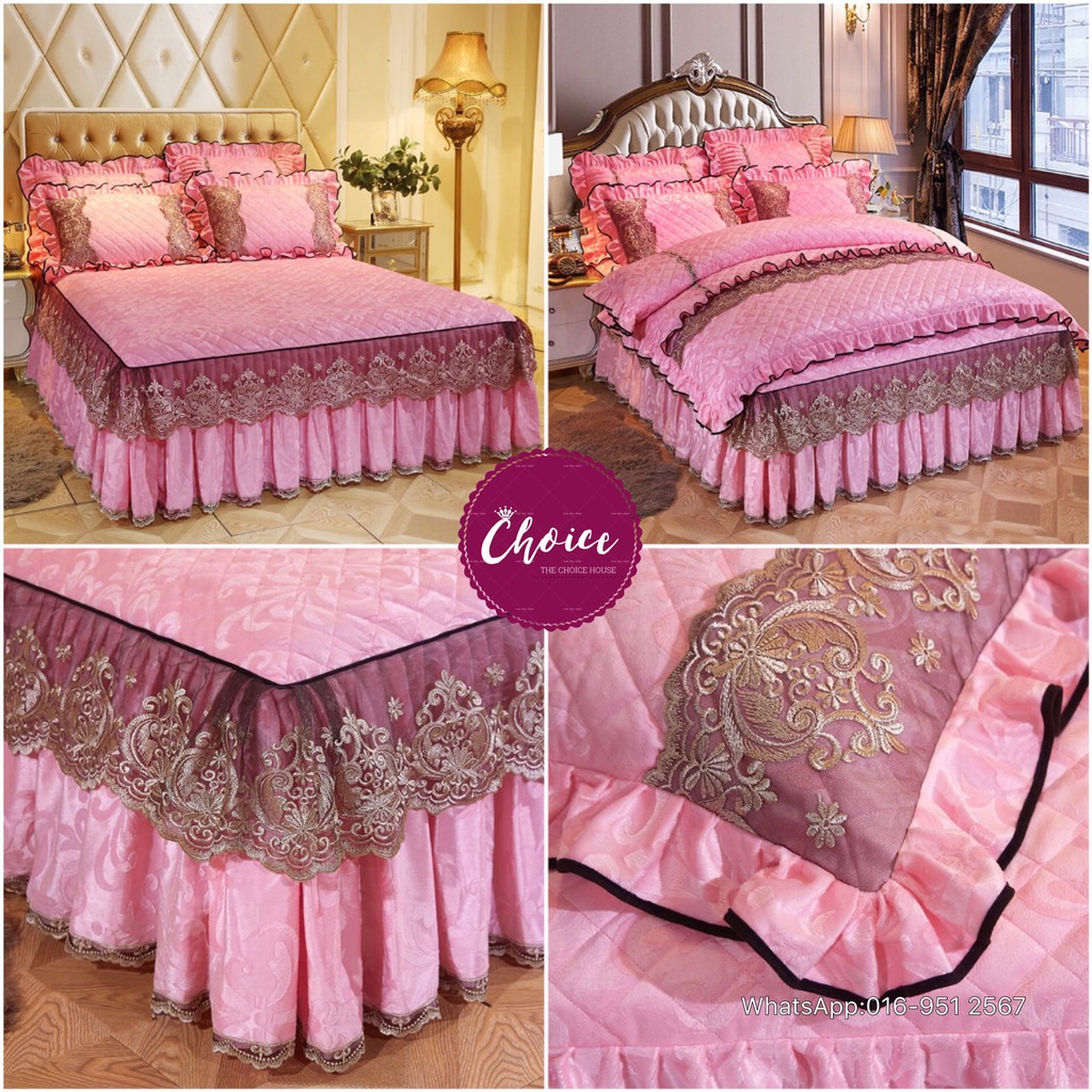 🔥🔥 Readystock 🔥🔥Cadar Pengantin Beropol CADAR ROPOL PENGANTIN SET 3 IN1 ...