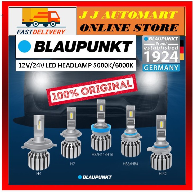 Blaupunkt LED Headlamp 2nd Generation 12V Car Fog Light Vehicle Lamp ...