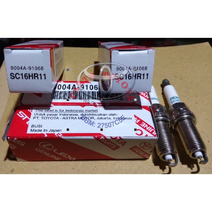 Sienta Sigra Calya New Rush Terios SC16HR11 Iridium Spark Plug Original ...