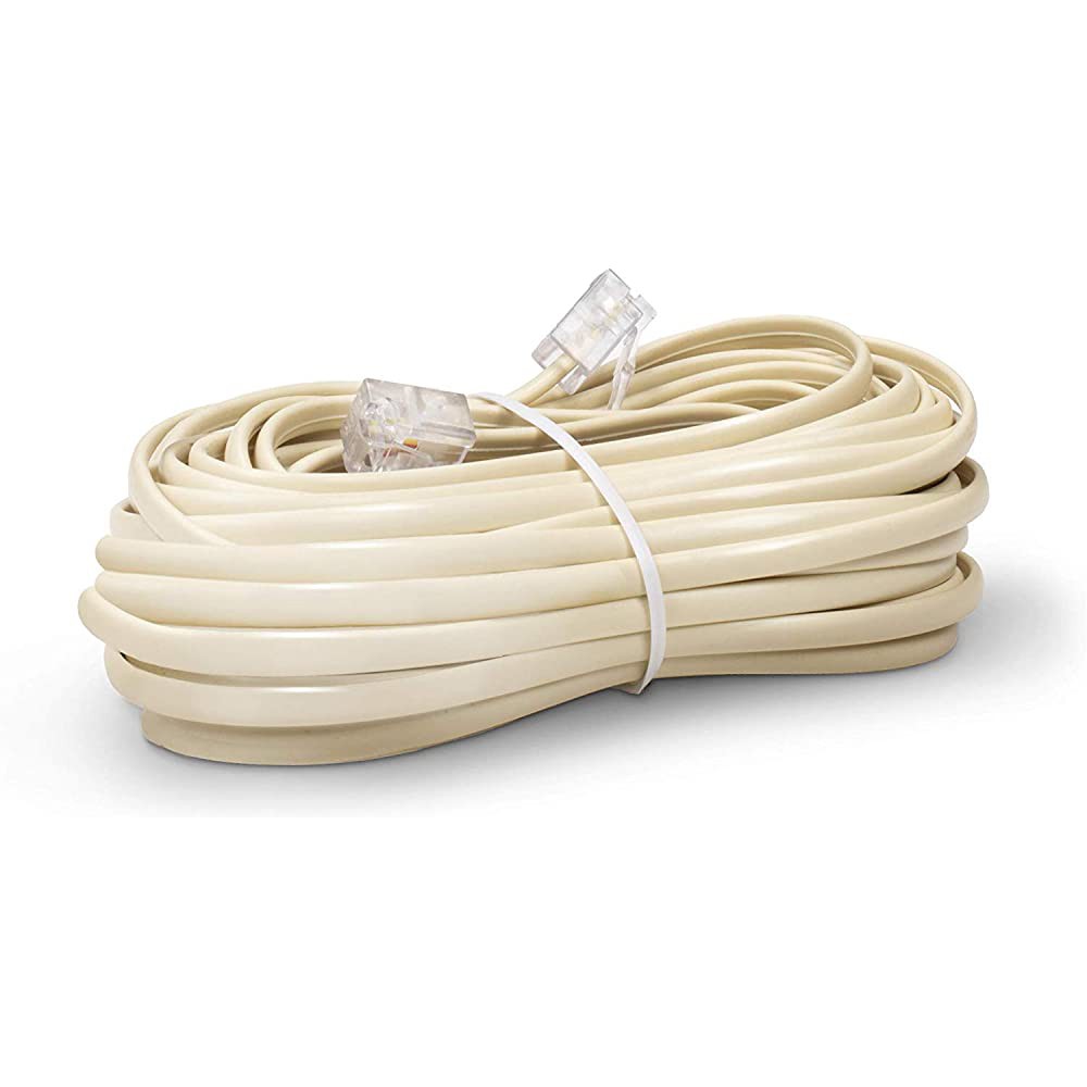 [MaxShure] 30 Meter RJ11 6P4C Home Office Cable Telephone Line Cable ...
