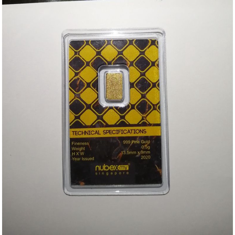 Gold Bar Emas 999 Nubex Aidilfitri | Shopee Malaysia