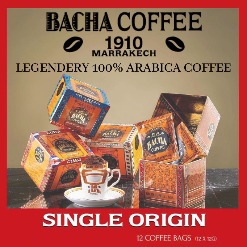 (Promo) Bacha Coffee Single Origin/Fine Flavoured Coffee Bag Gift Box ...