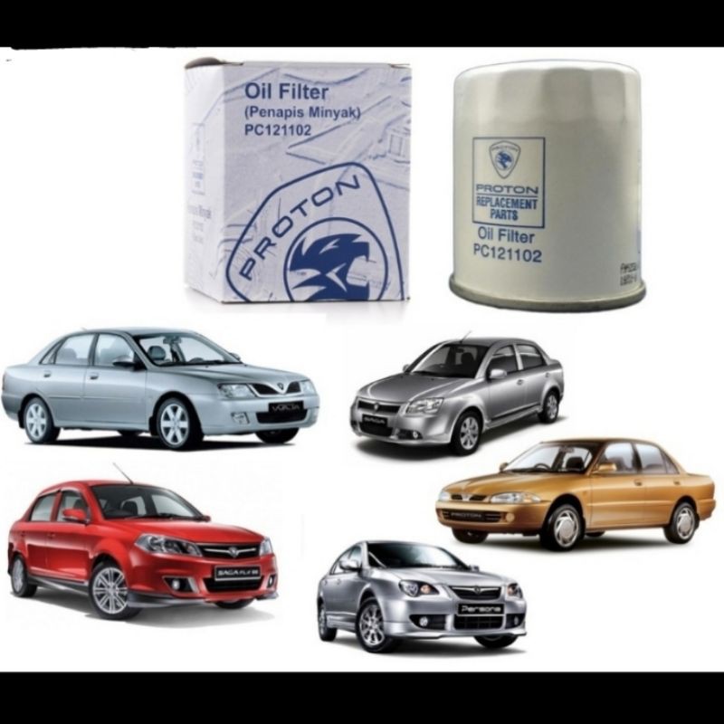 OIL FILTER PROTON GEN2/WAJA/EXORA/PERSONA/BLM/SUPRIMA/PREVE/PERDANA ...