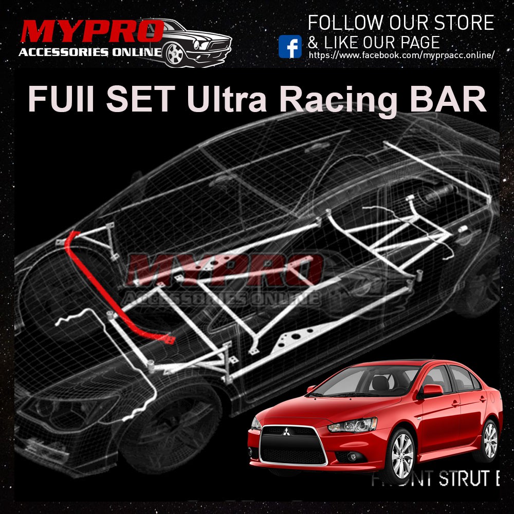 Proton Inspira Mitsubishi Lancer GT Ultra Racing (FULL SET Ultra Racing ...