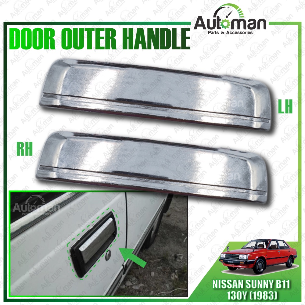 Nissan Sunny B11 130Y 1983 Door Outer Handle Outside Handle | Shopee ...