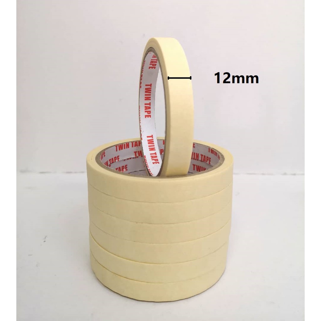 Masking Tape, Paper Tape 15yard / [12mm , 18mm , 24mm , 36mm , 48mm ...