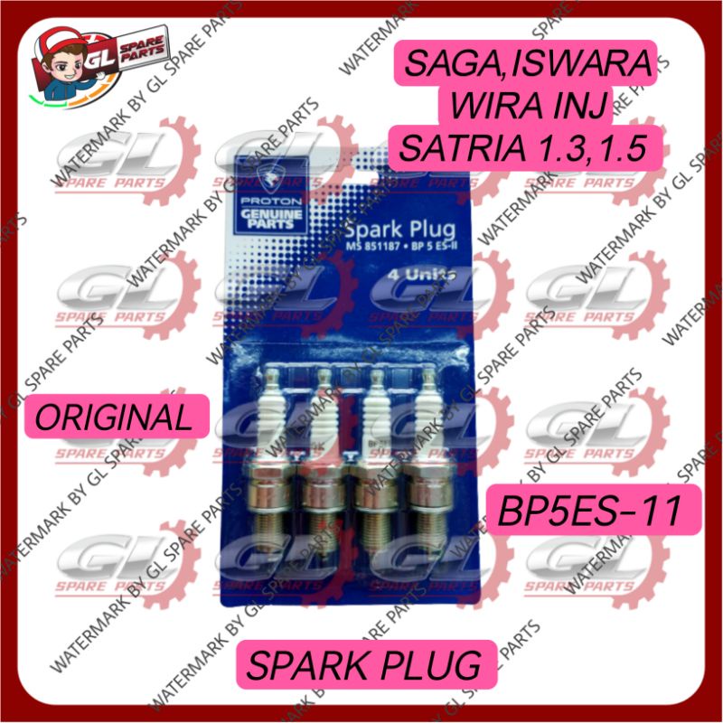 PROTON SAGA ISWARA WIRA INJECTION SATRIA 1.3,1.5 SPARK PLUG ORIGINAL ...