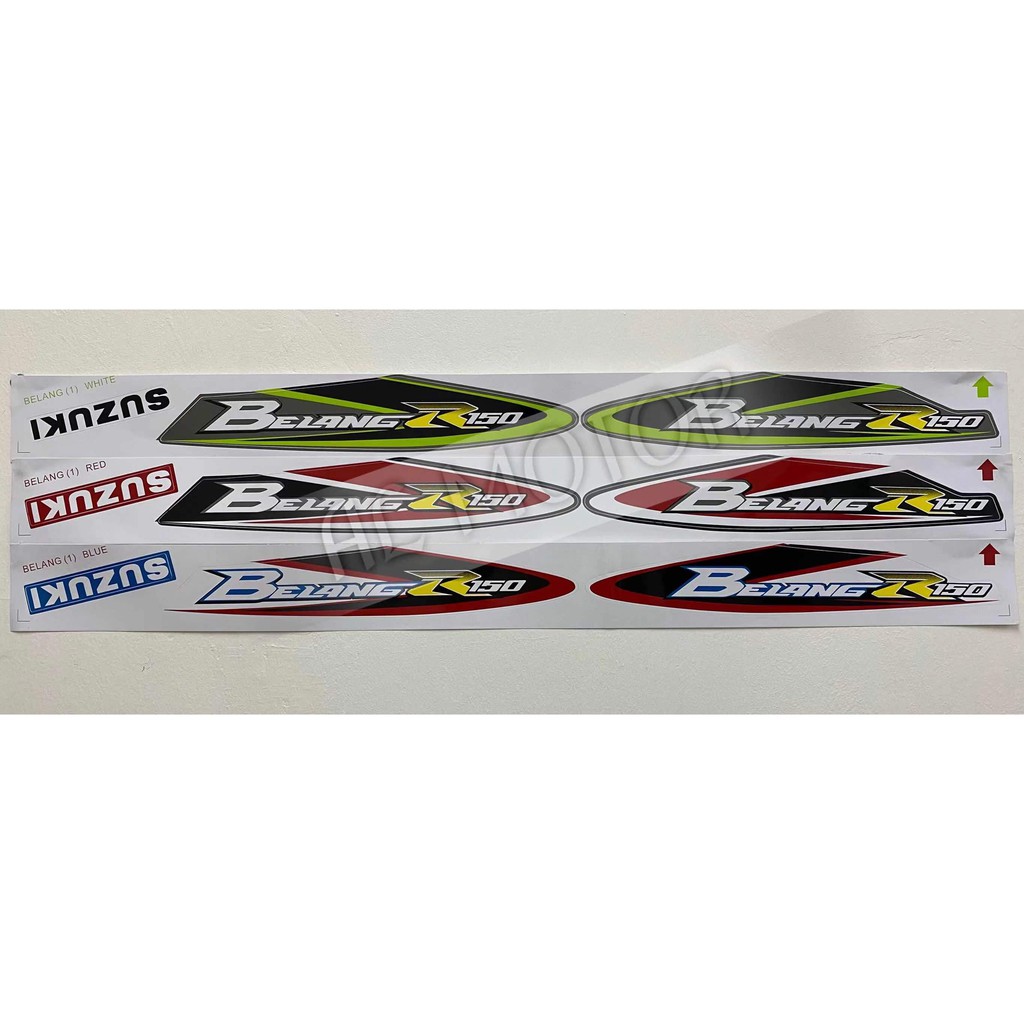 SUZUKI BELANG 150 R ( 1 ) STRIPE BODY STICKER | Shopee Malaysia