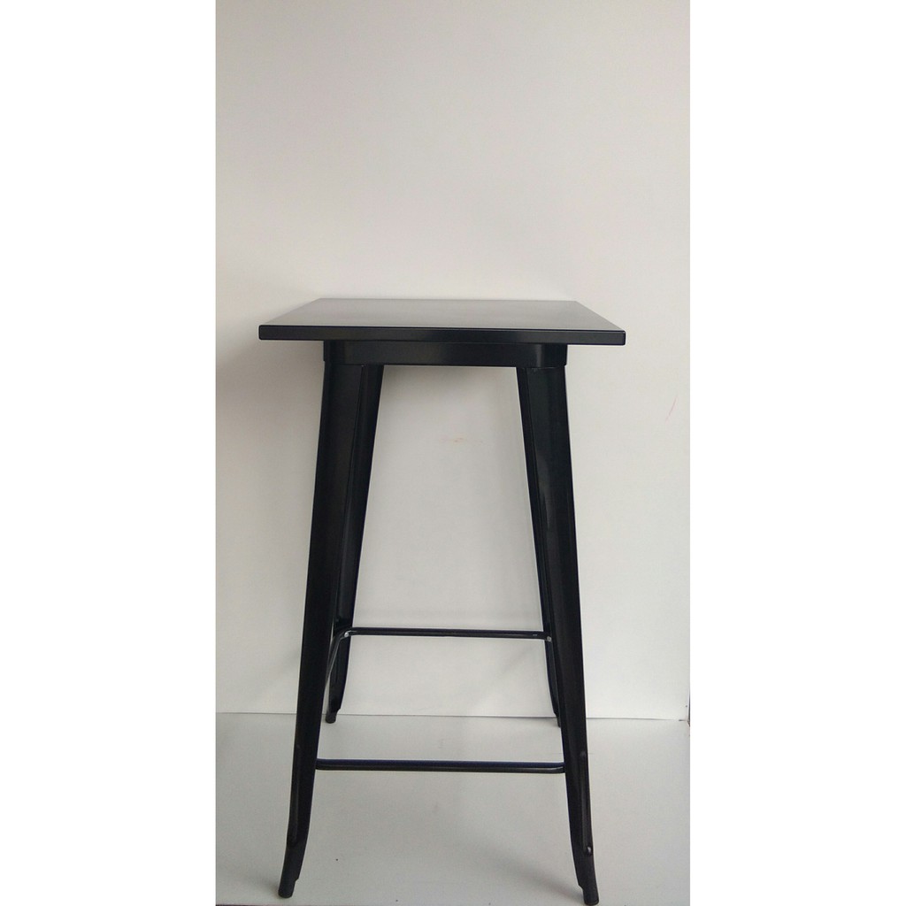 Iron Height Table(2feet Square) /Bistro table/Cafe table/Meja bar/Meja ...
